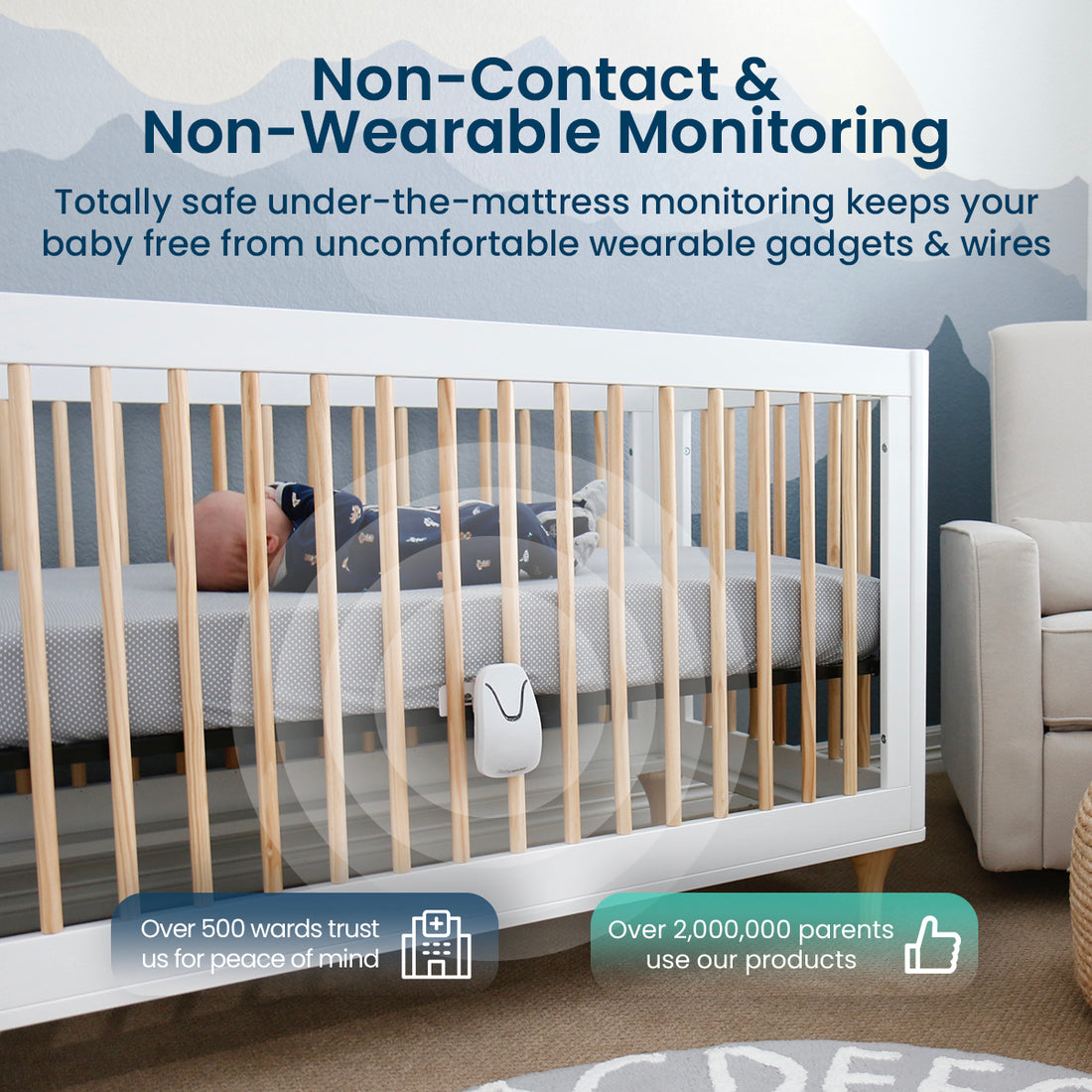 Babysense 7 – Baby Monitor with Real Time No Breathing & Irregularity ...