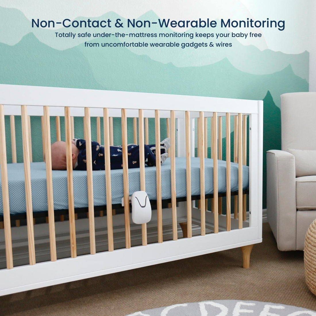 Babysense 7: Moniteur de Respiration, Alerte en Temps Réel en cas d ...
